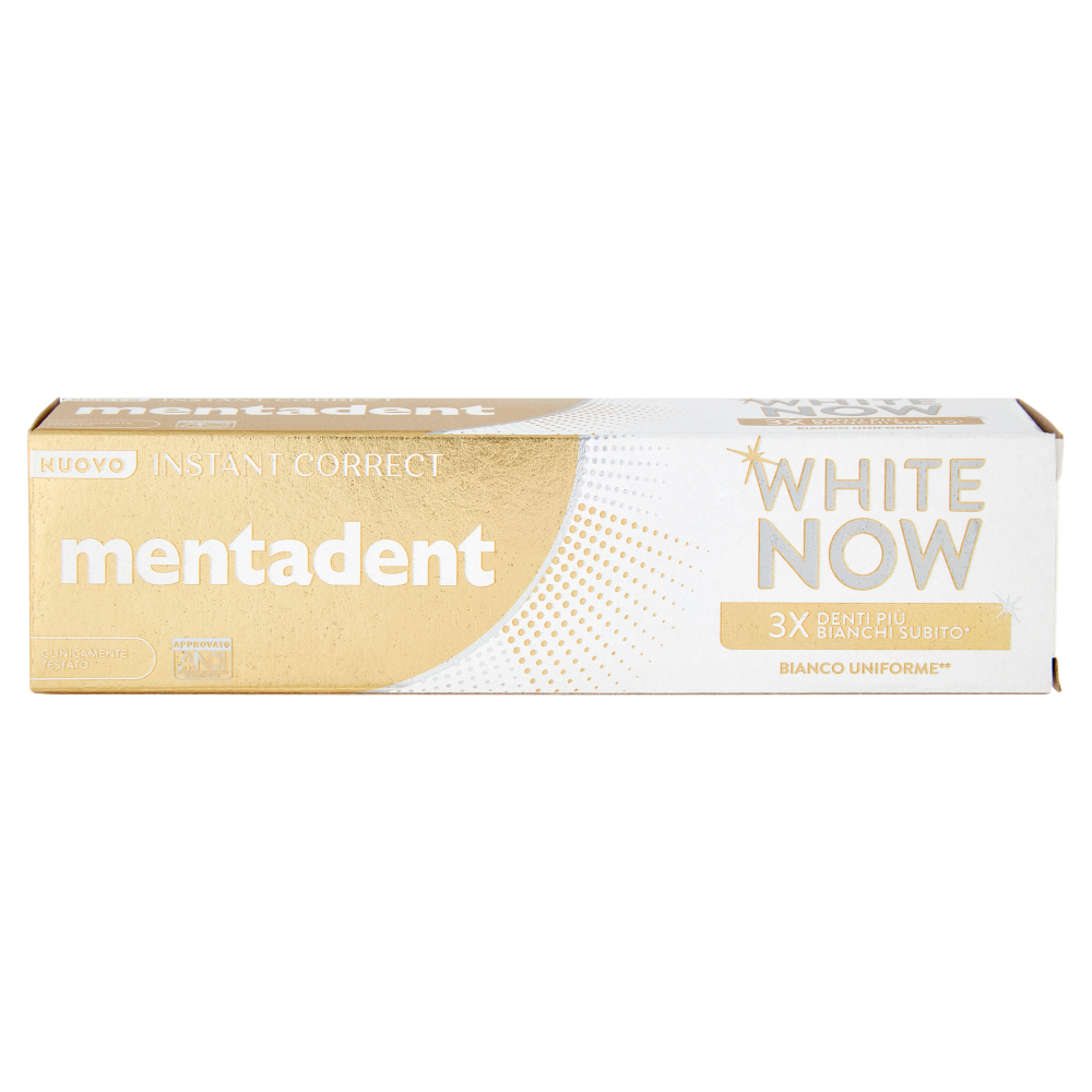 Mentadent White Now Instant Correct 75 ml | Carrefour