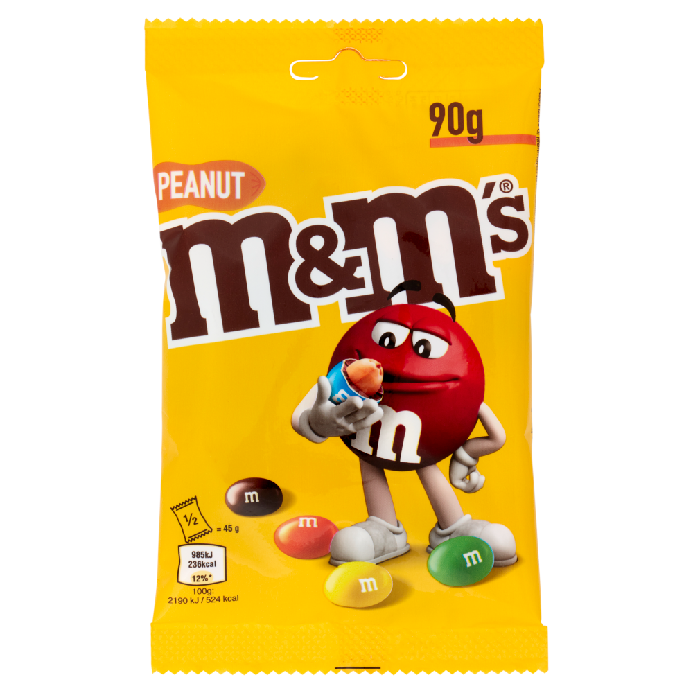 M&M's Peanut Confetti al Cioccolato con Arachidi 90 g | Carrefour