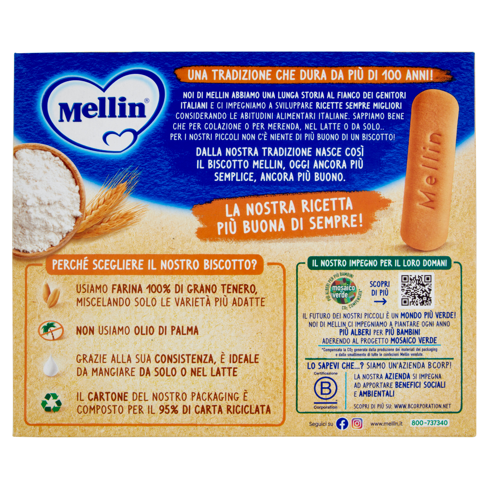 Mellin Biscotto 8 x 45 g | Carrefour