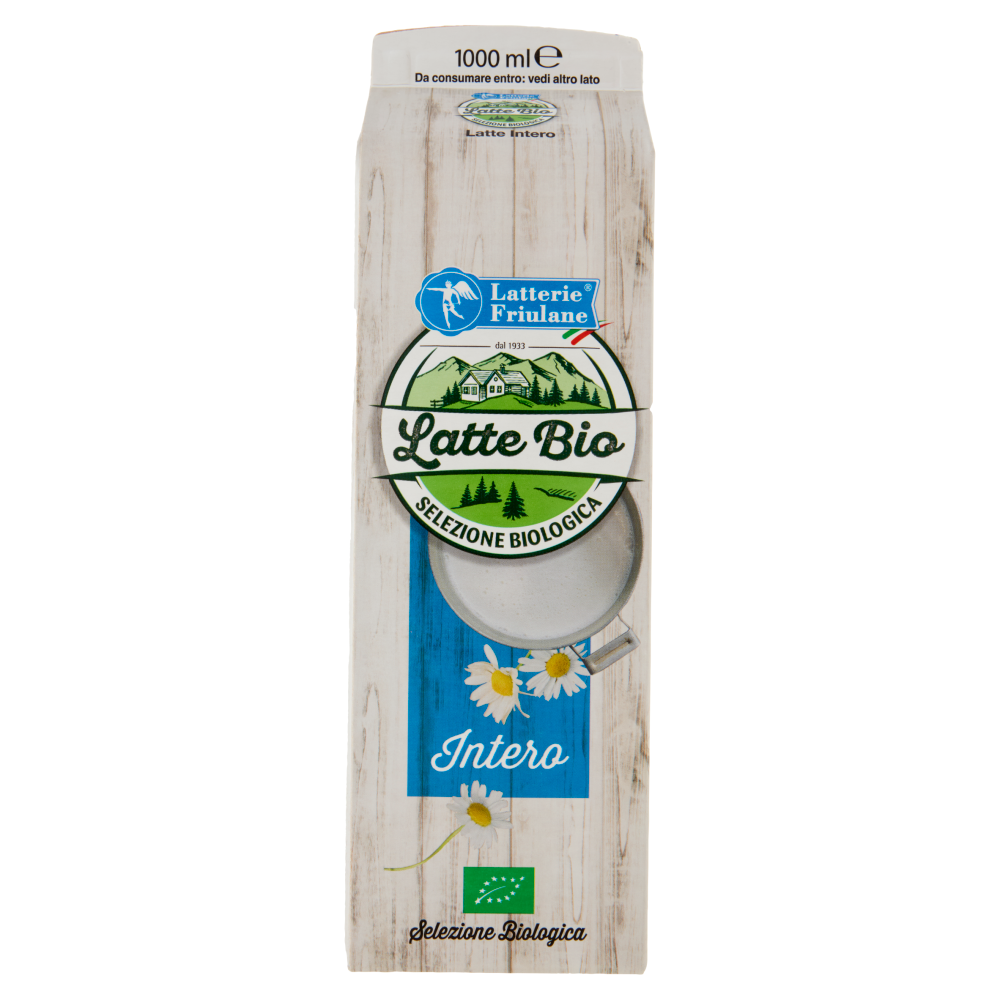 Latterie Friulane Latte Bio Intero 1000 ml | Carrefour