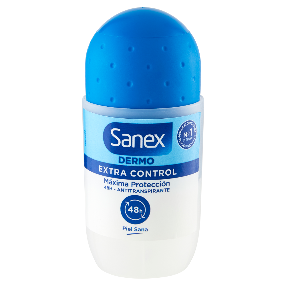 Sanex deodorante roll-on pH Balance Dermo Extra Control 48h 50 ml | Carrefour