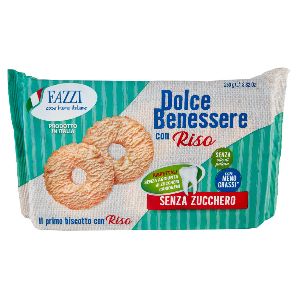 Fazzi Dolce Benessere con Riso Senza Zucchero 250 g | Carrefour