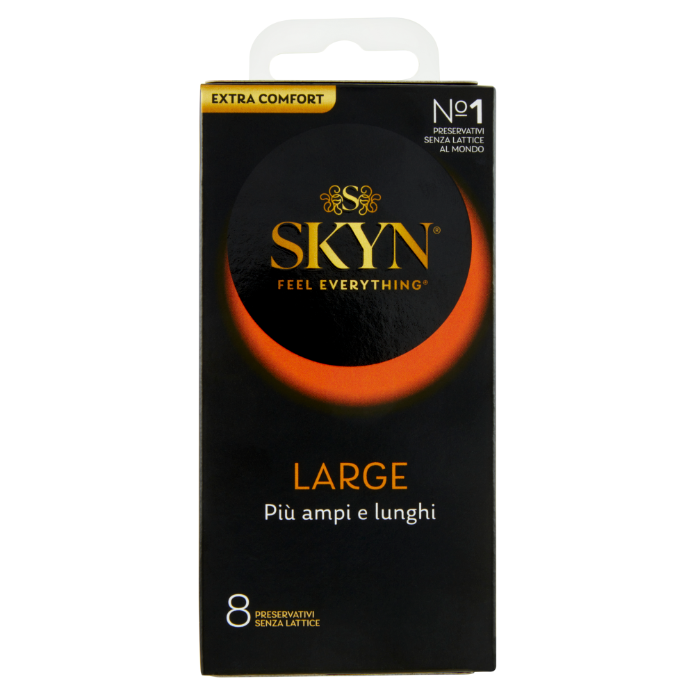 Skyn Large Preservativi Senza Lattice 8 pz | Carrefour