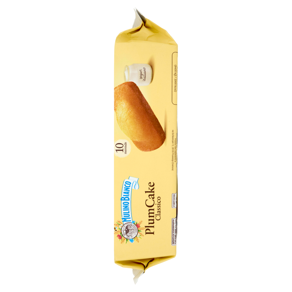 Mulino Bianco Plumcake Classico Merenda con Yogurt Italiano 10 pezzi ...