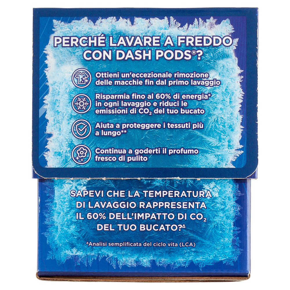 Dash Power Pods Detersivo Lavatrice Capsule, Azione Extra-Igienizzante ...