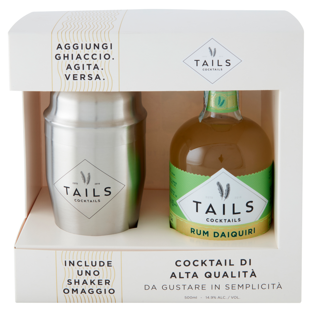 Tails Cocktails Set Shaker Daiquiri 500 ml | Carrefour