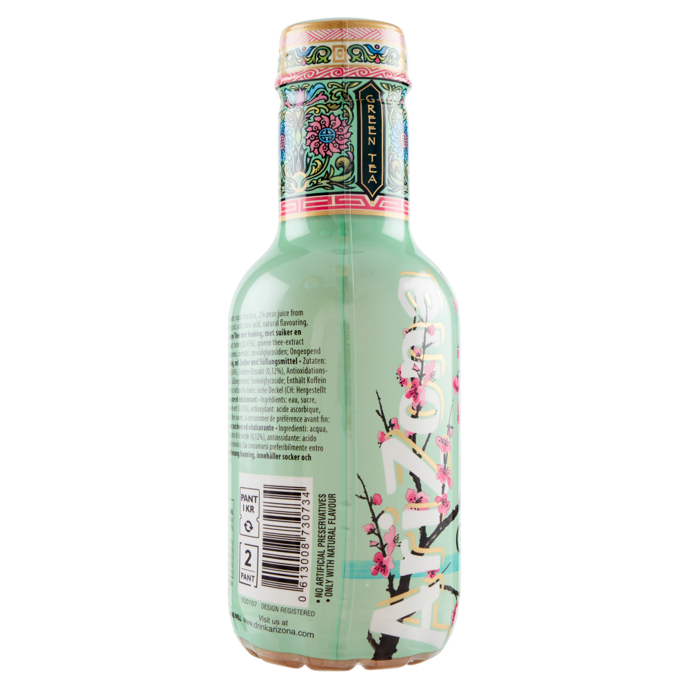 AriZona Original Green Tea with Honey 500 ml | Carrefour