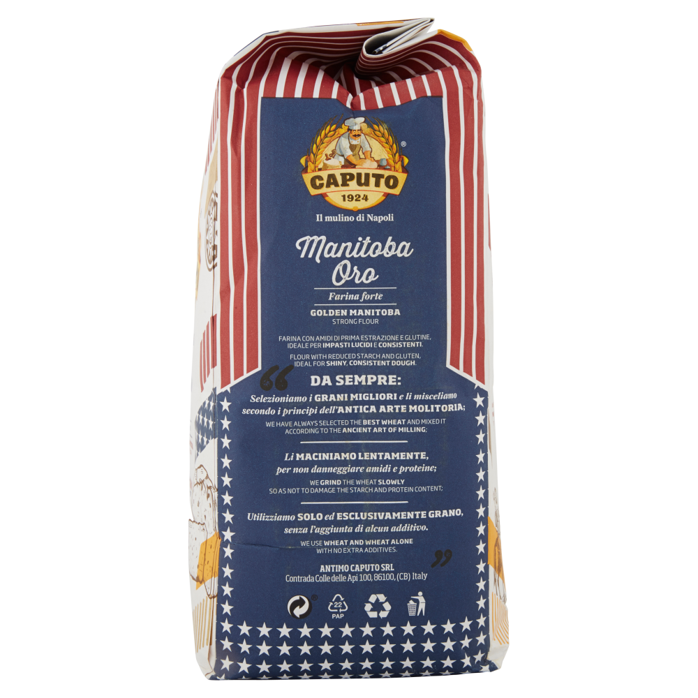 Caputo Manitoba Oro Farina di Grano Tenero Tipo "0" 5000 g | Carrefour