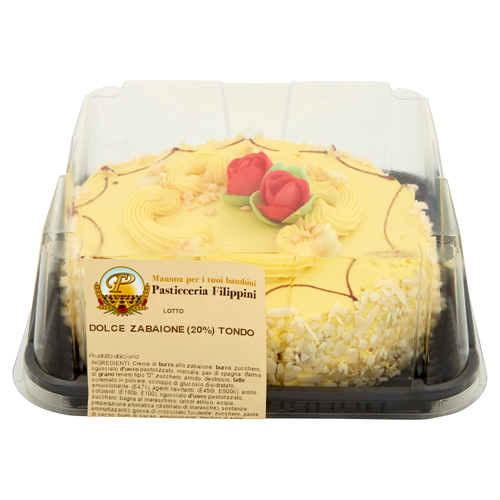 Pasticceria Filippini Dolce Zabaione (20%) Tondo 650 g | Carrefour