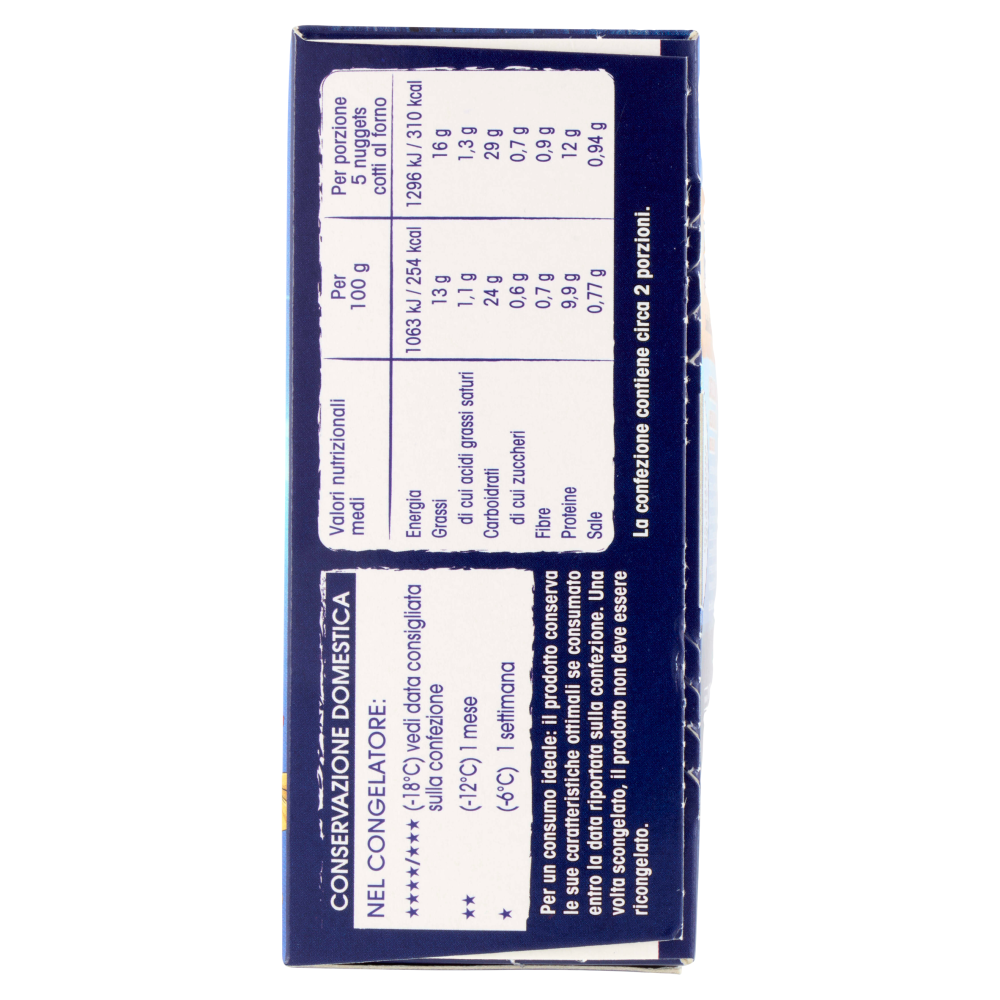 Capitan Findus Fish Bar Nuggets di Merluzzo D'Alaska 245 g | Carrefour