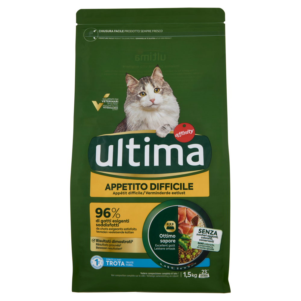 ultima Cat Appetito Difficile Trota 1,5 kg | Carrefour