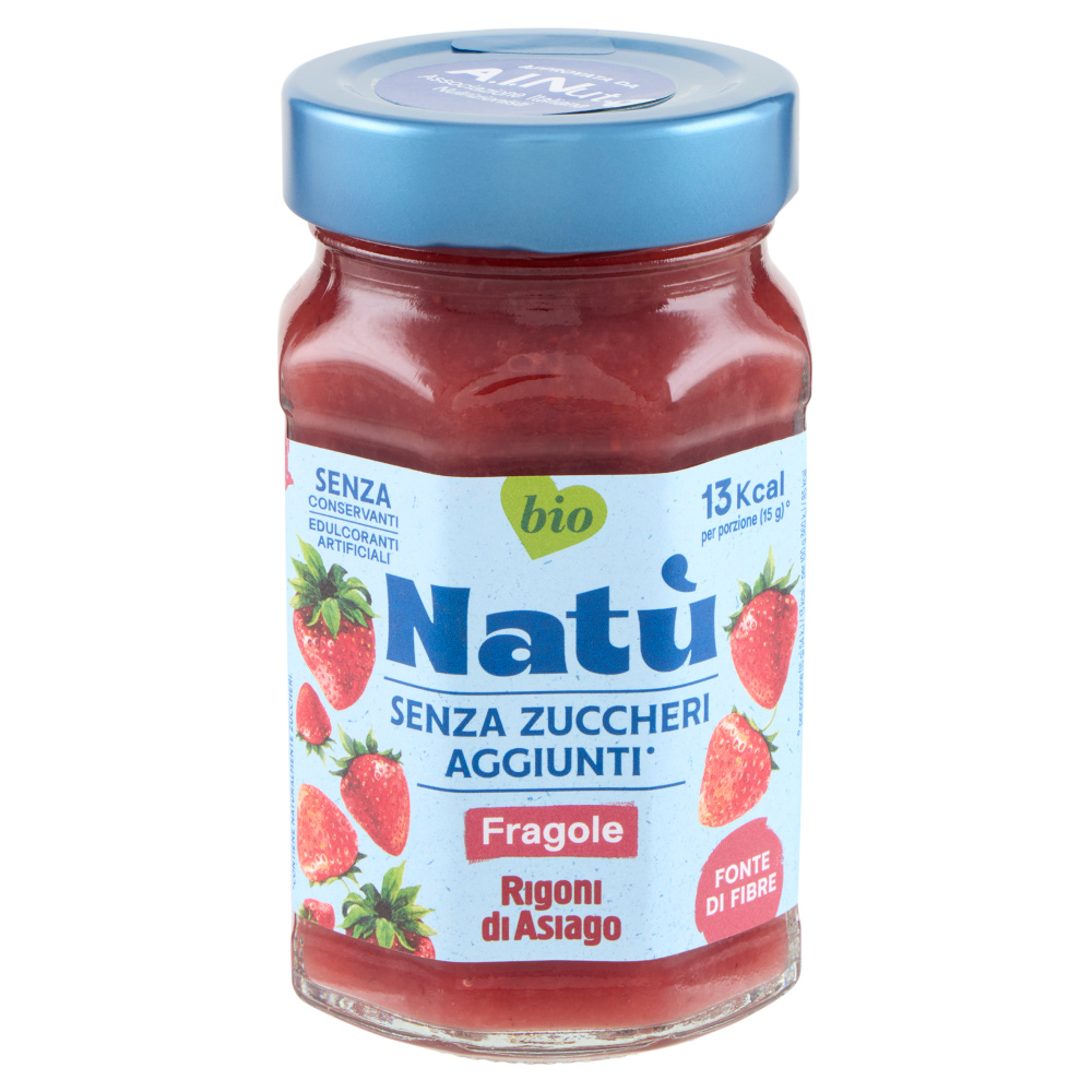 Rigoni di Asiago Natù Senza Zuccheri Aggiunti* Fragole bio 240 g ...