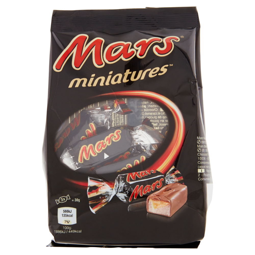 Mars miniatures 130 g | Carrefour