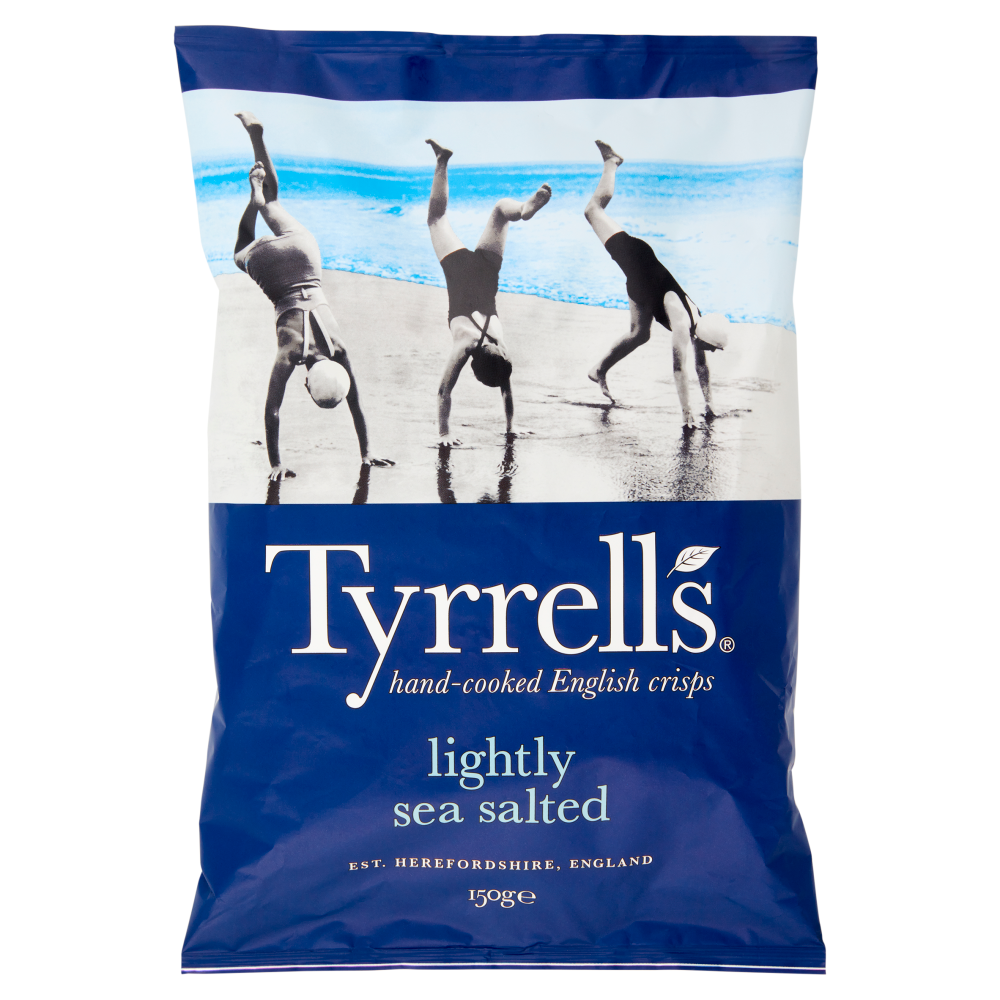 Tyrrells lightly sea salted 150 g | Carrefour