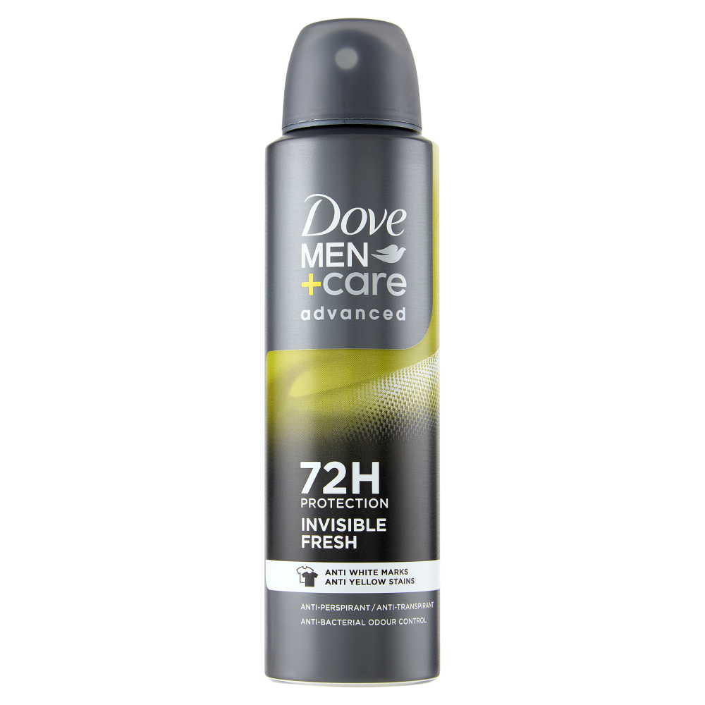 Dove Men+care advanced Invisible Fresh Anti-Perspirant 150 ml | Carrefour