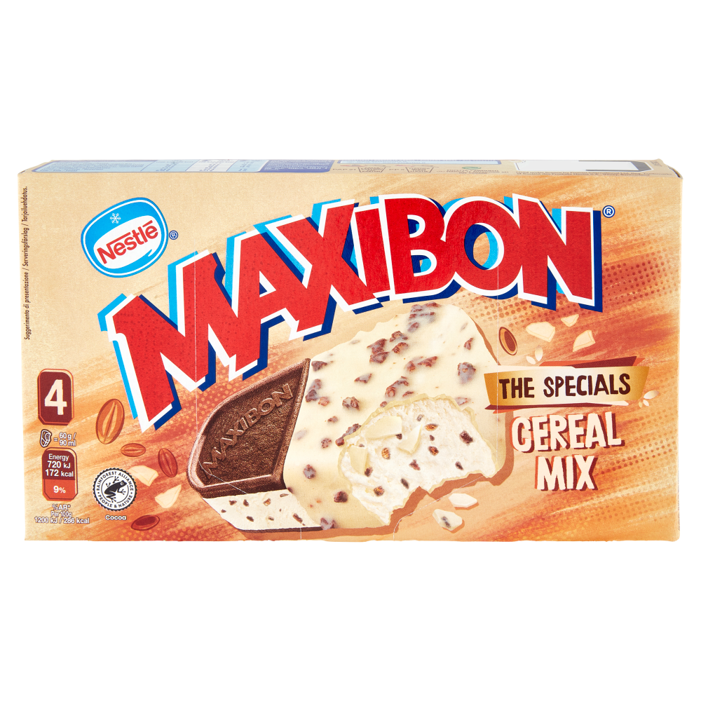 NESTLÉ Maxibon Cereal Mix 4 x 60 g | Carrefour