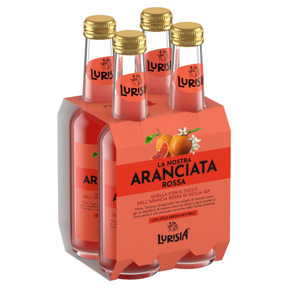 Lurisia Aranciata Rossa 4 x 275ml | Carrefour
