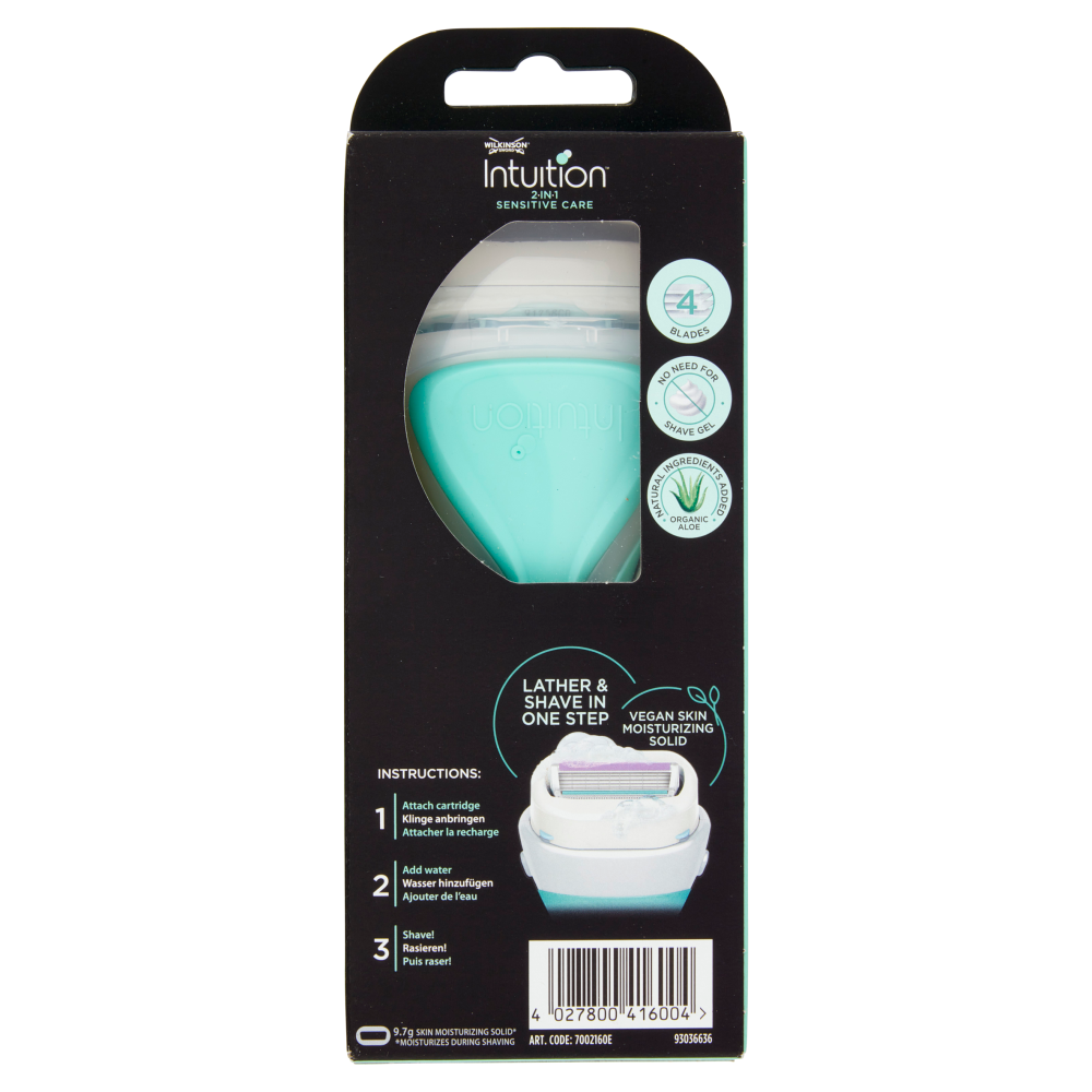 Wilkinson Sword Rasoio Intuition 2in1 Sensitive Care | Carrefour