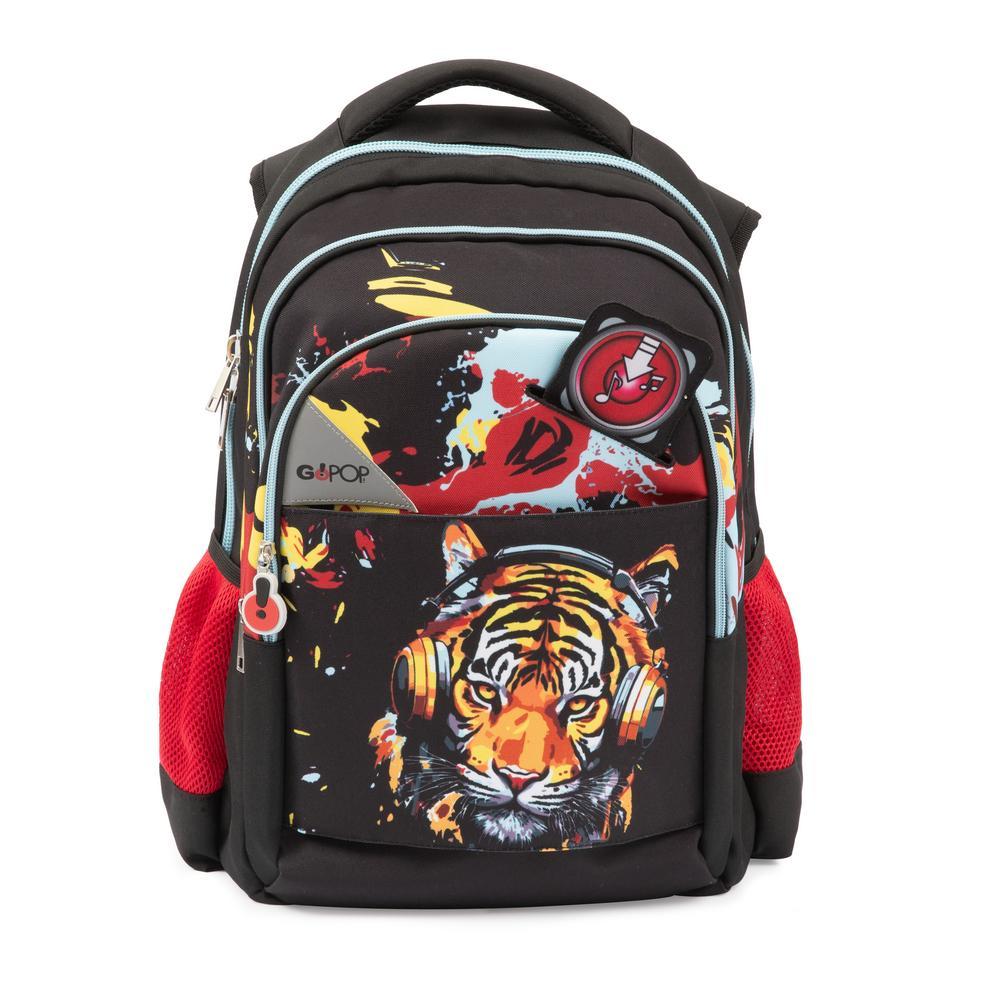 GoPOP Gopop25 Zaino Round Tiger Beats | Carrefour