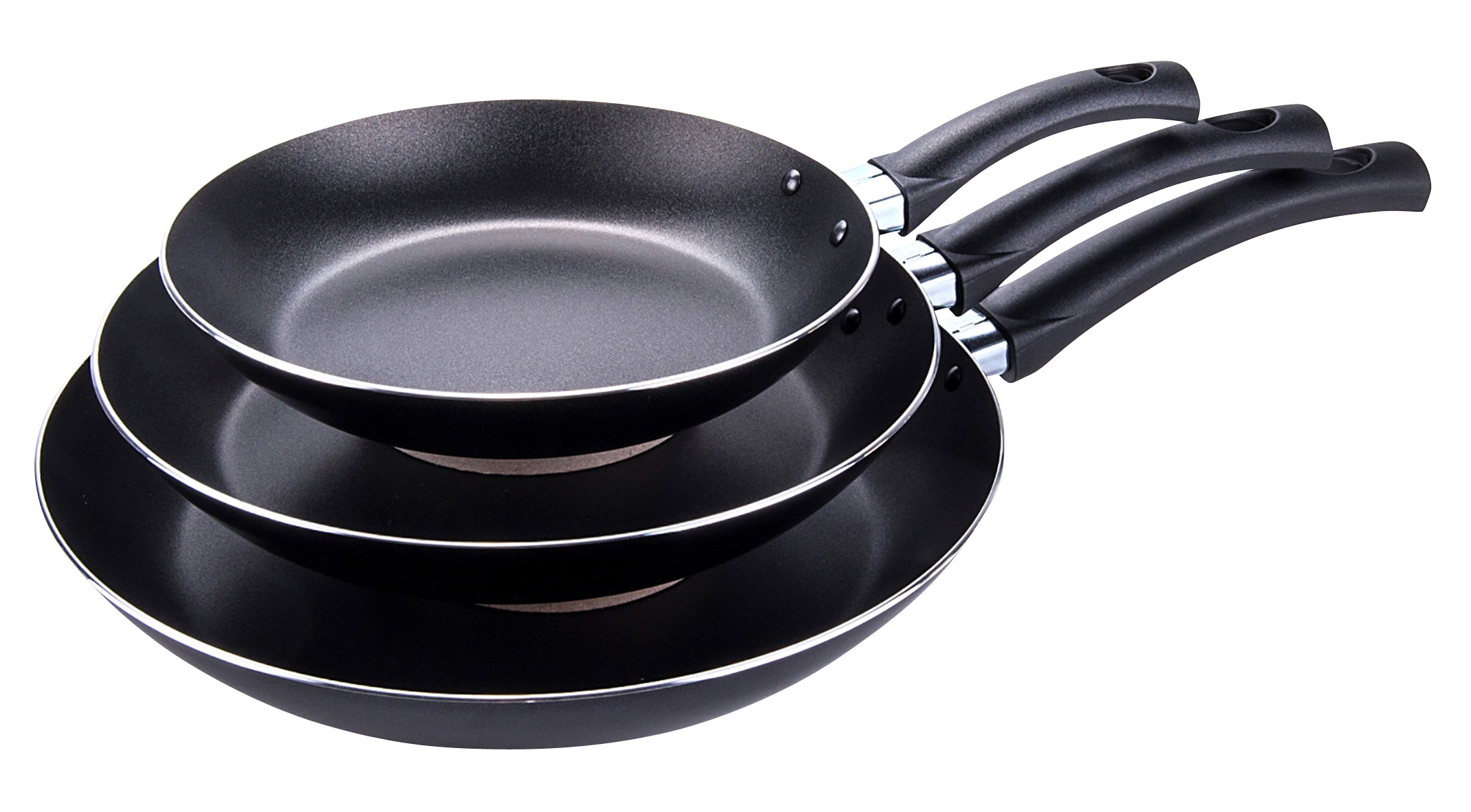 Carrefour Simpl Set Padelle 20-24-28 cm Antiaderente | Carrefour