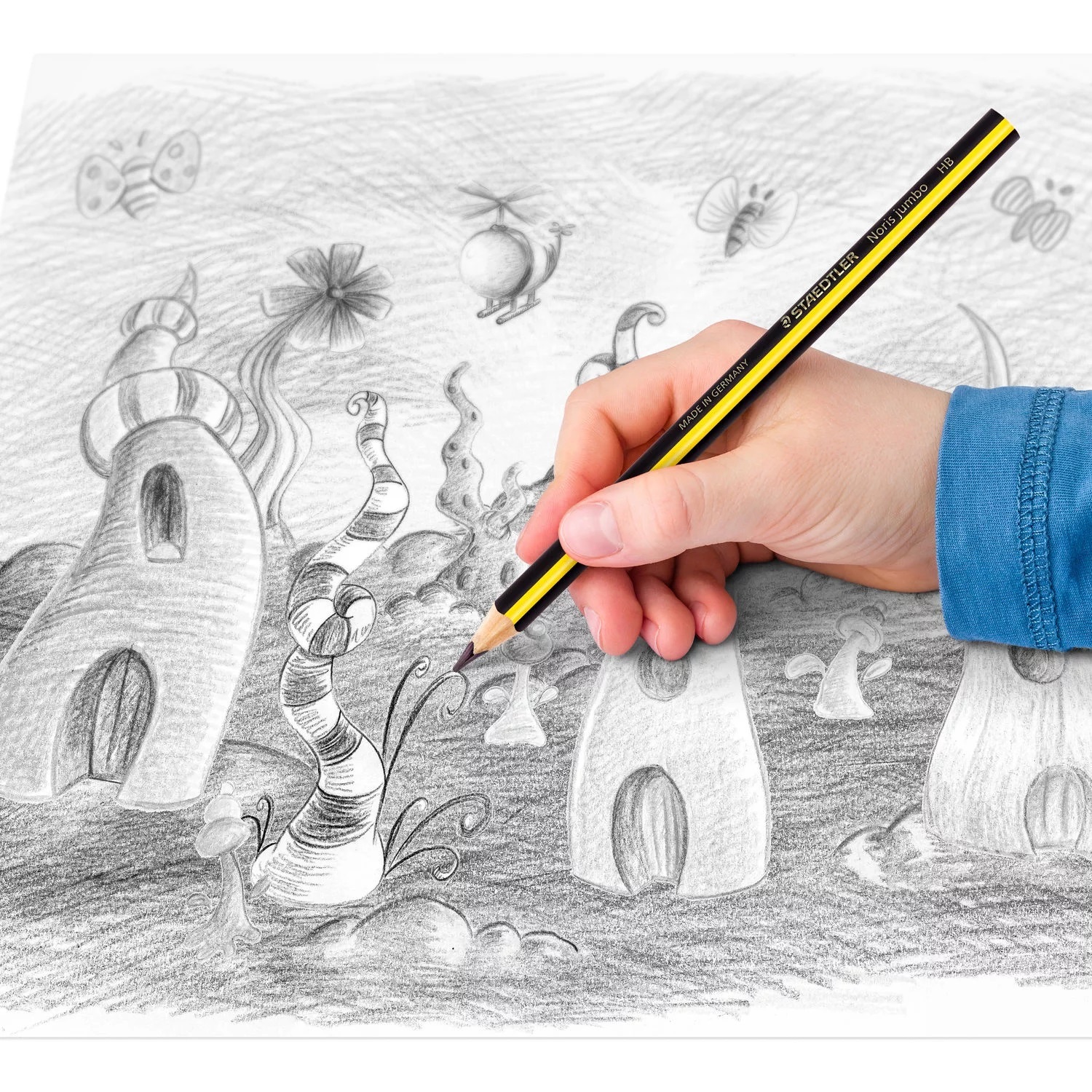 Staedtler 2 matite Noris jumbo triangolari HB | Carrefour