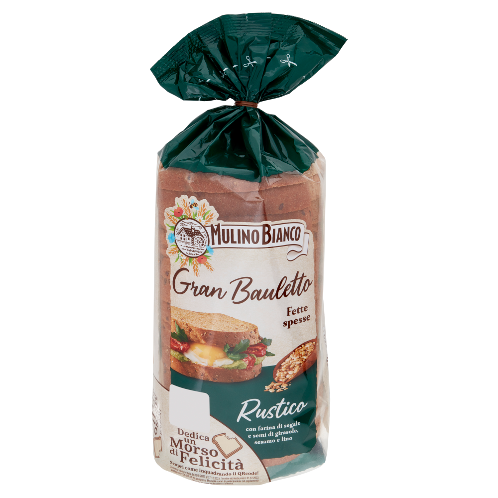 Mulino Bianco Gran Bauletto Pane Rustico 500g | Carrefour
