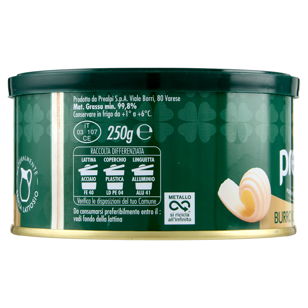 prealpi Burro Chiarificato 250 g | Carrefour