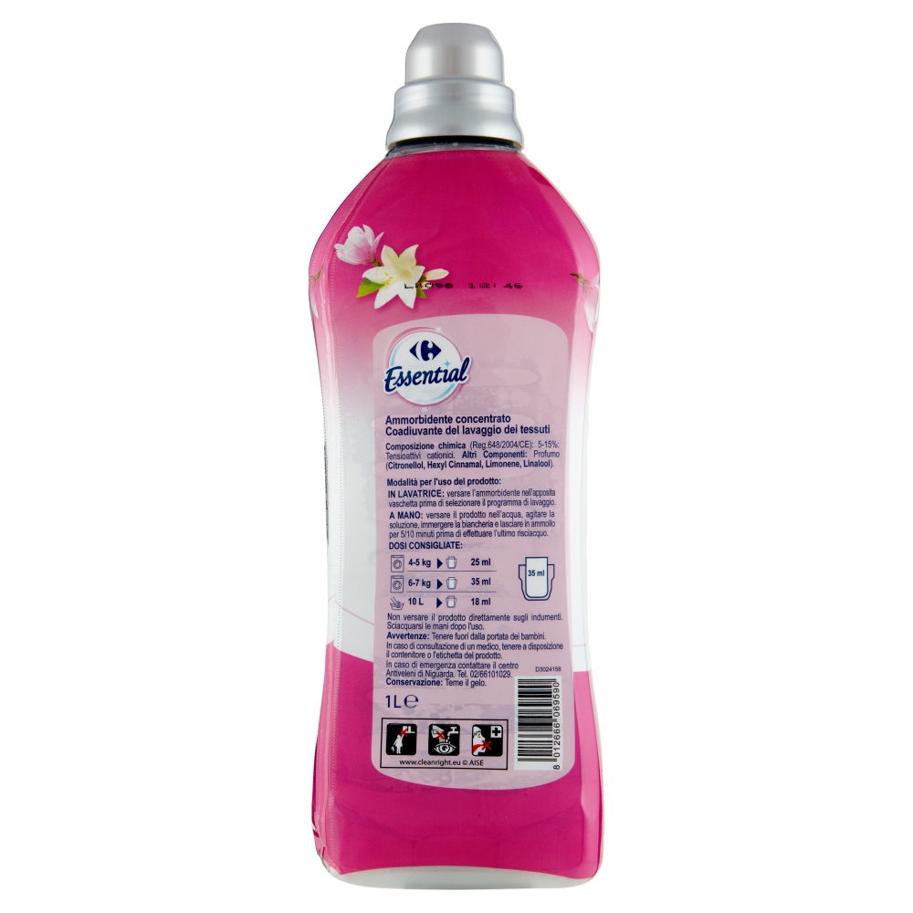 Carrefour Essential Ammorbidente concentrato Bouquet Fiorito 1 L | Carrefour