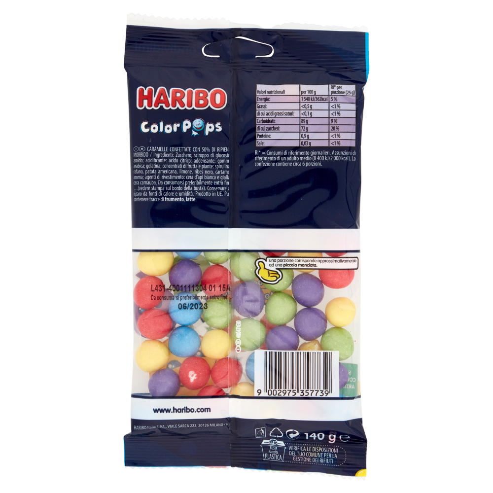 Haribo Color Pops 140 g | Carrefour