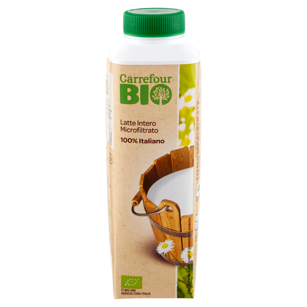 Carrefour Bio Latte Intero Microfiltrato 500 ml | Carrefour