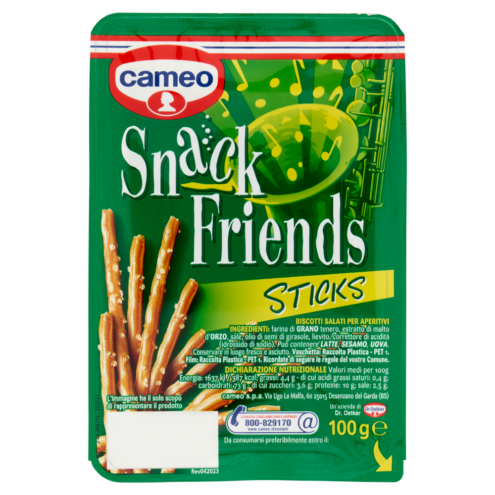 cameo Snack Friends Sticks 100 g | Carrefour