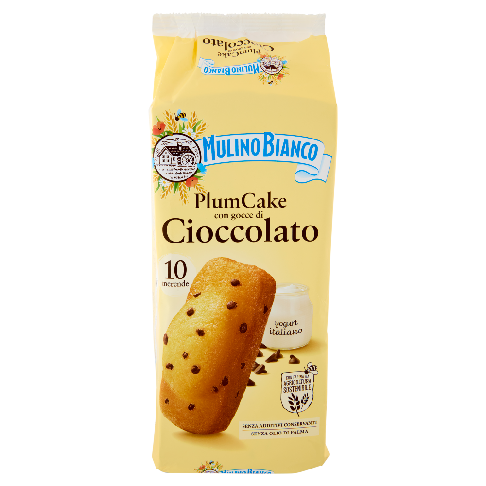 Mulino Bianco Plumcake Merenda con Yogurt italiano e Gocce di ...