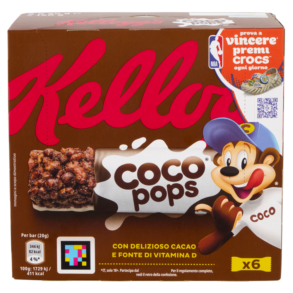 Kellogg's Coco pops 6 x 20 g | Carrefour