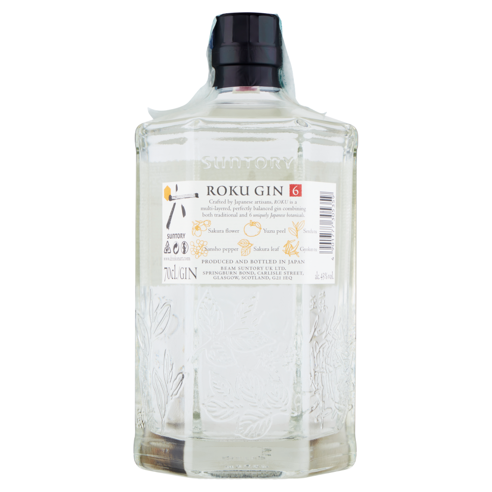 Suntory Roku Gin 6 70 cl | Carrefour