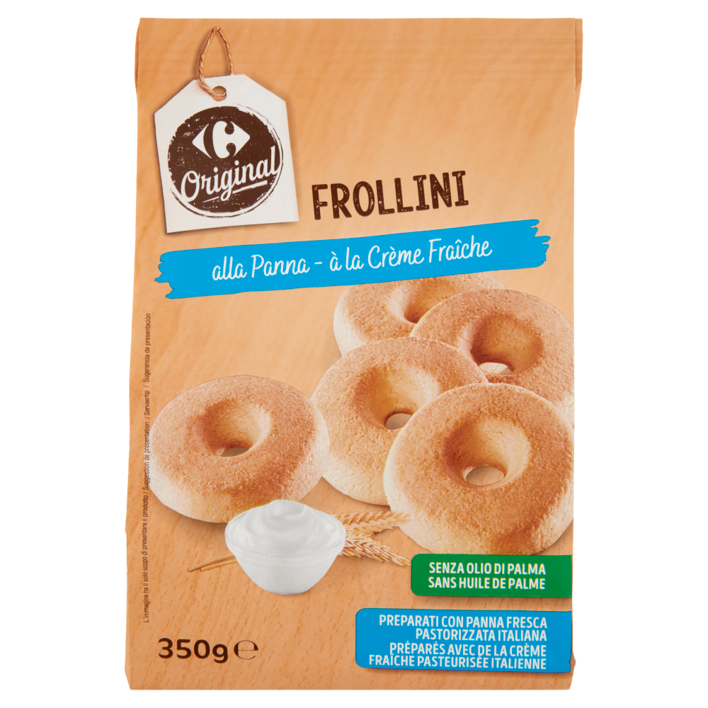 Carrefour Original Frollini alla Panna 350 g | Carrefour
