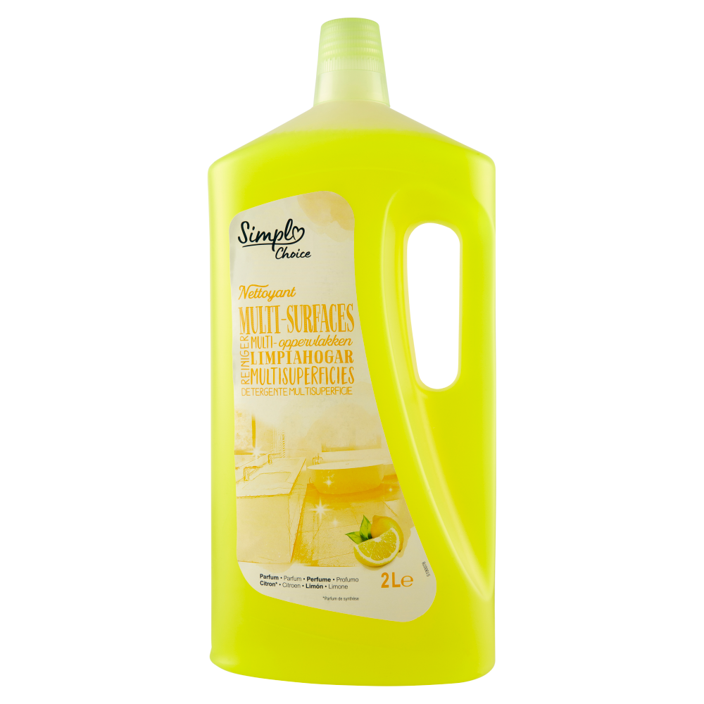 Simply Choice Detergente Multisuperficie Profumo Limone 2 L | Carrefour