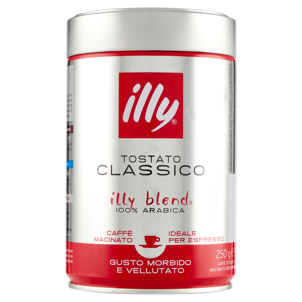 illy Tostato Classico Caffè Macinato Ideale per Espresso 250 g | Carrefour