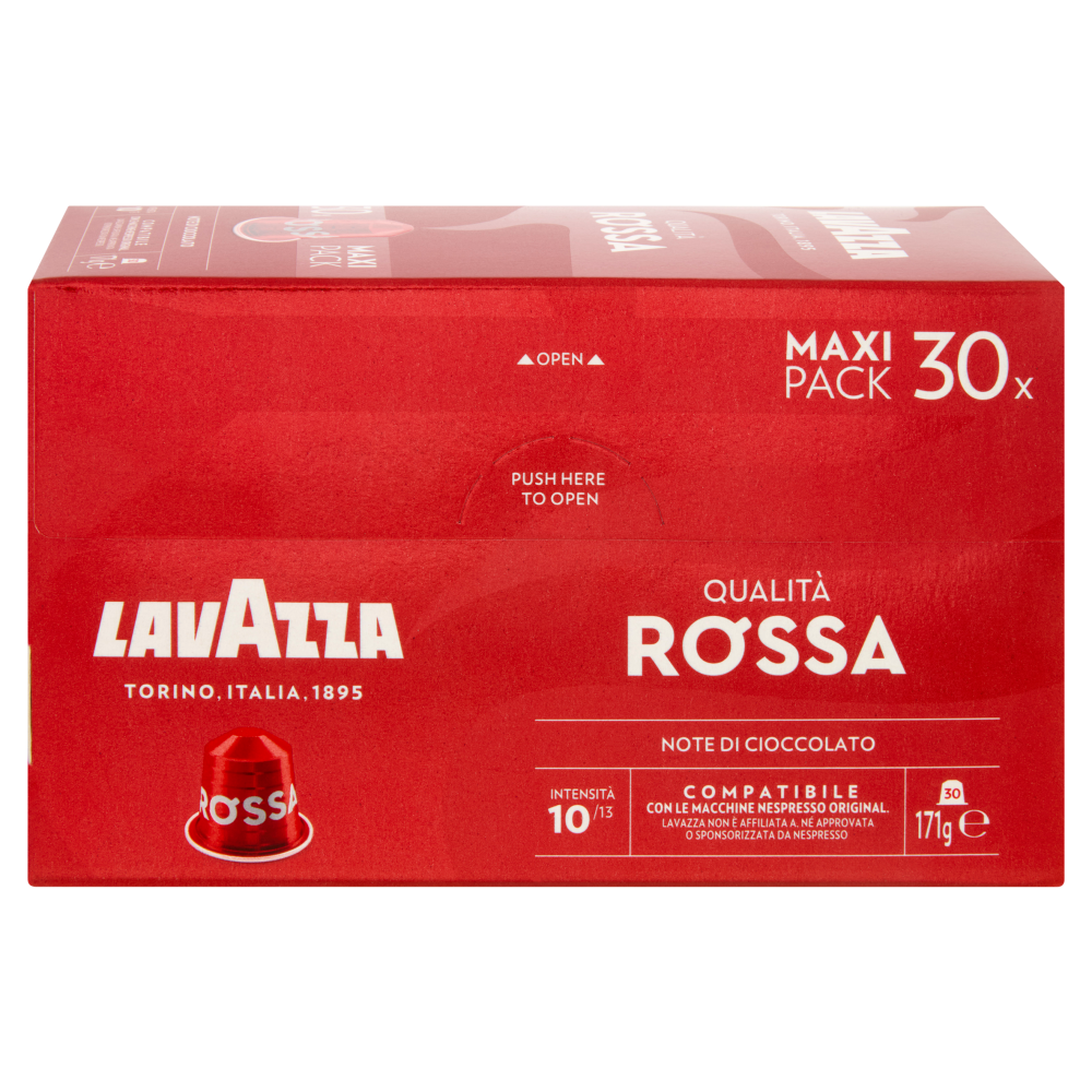 Lavazza Qualità Rossa Compatibile con Nespresso Original 30 Capsule 171 ...
